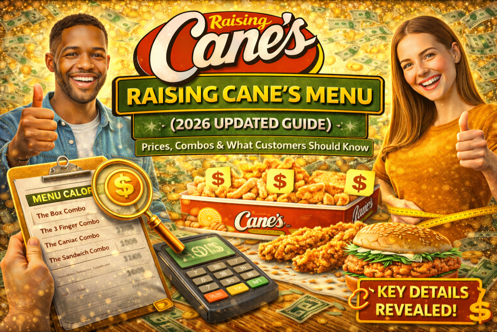 Why People Keep Searching for the Raising Cane’s Menu Before Ordering ...